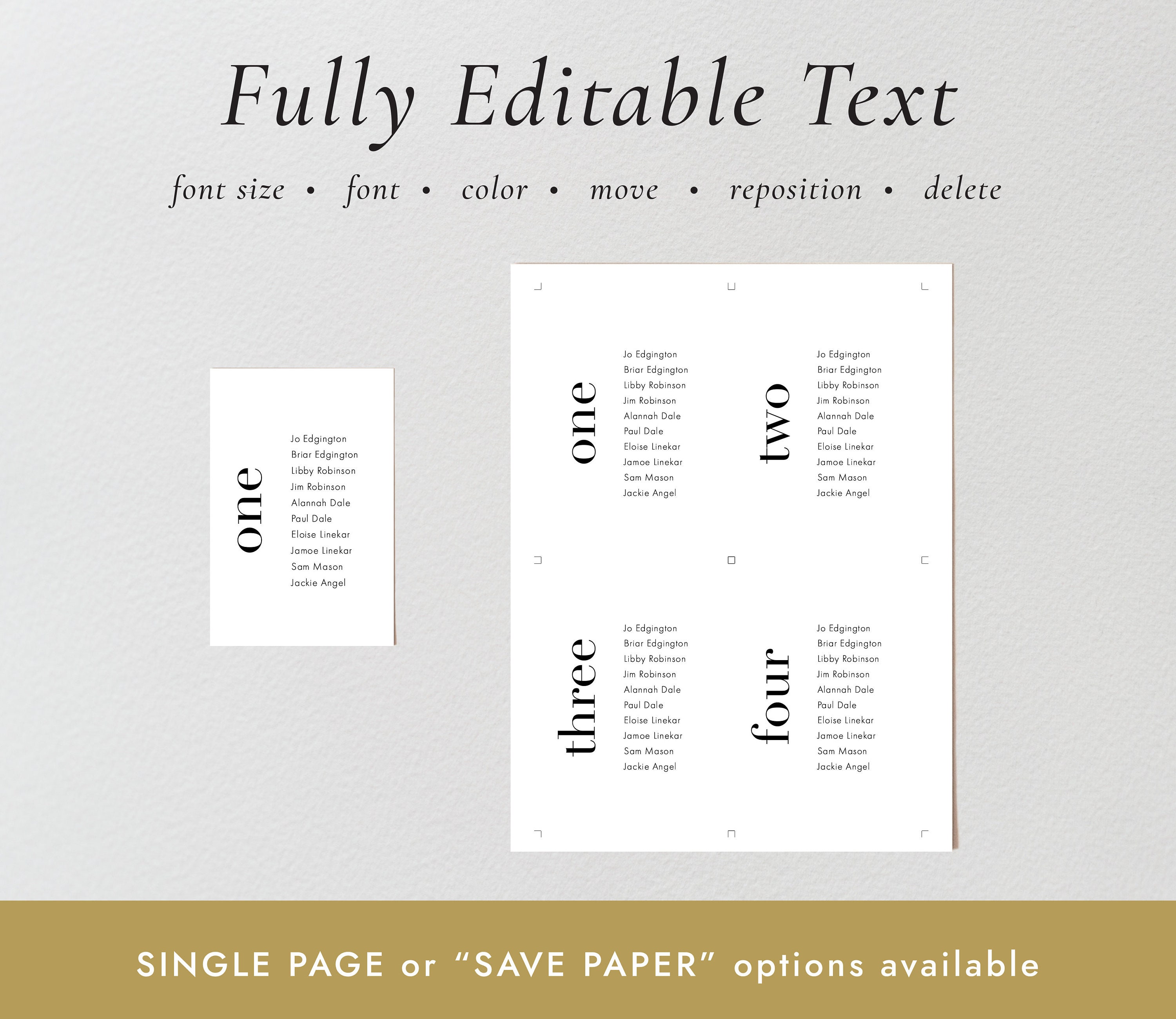 Modern Bold Wine Label Seating Plan Wedding Table Label - Etsy