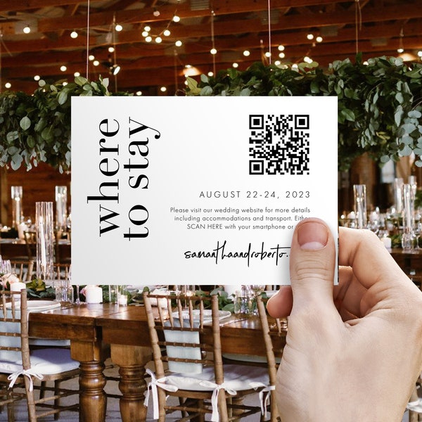 Accommodation Cards - Etsy