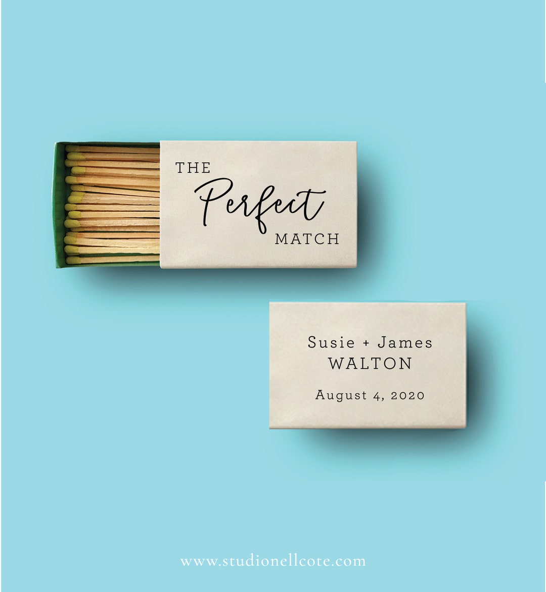 The Perfect Match Gold Template - the Perfect Match Label, Wedding ...