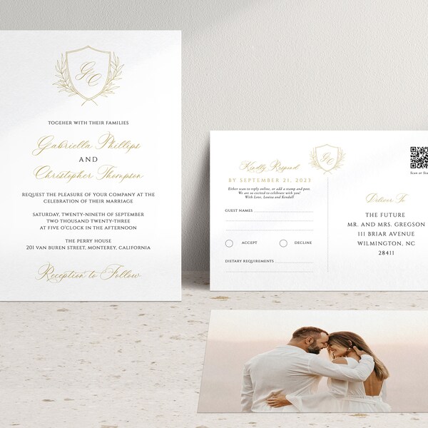 Regency Invite - Etsy