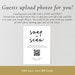 Modern Snap and Scan With QR Code Printable, Guest Photo Sharing, Oh ...