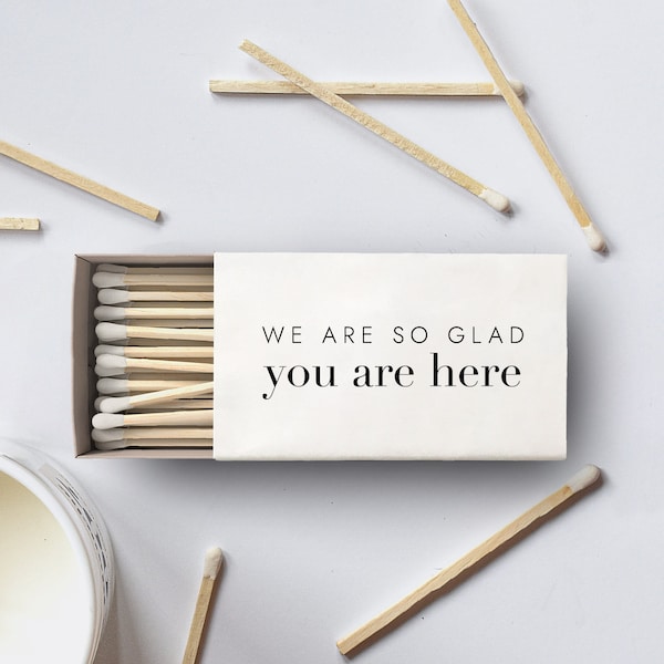 Matchbox Label - Etsy