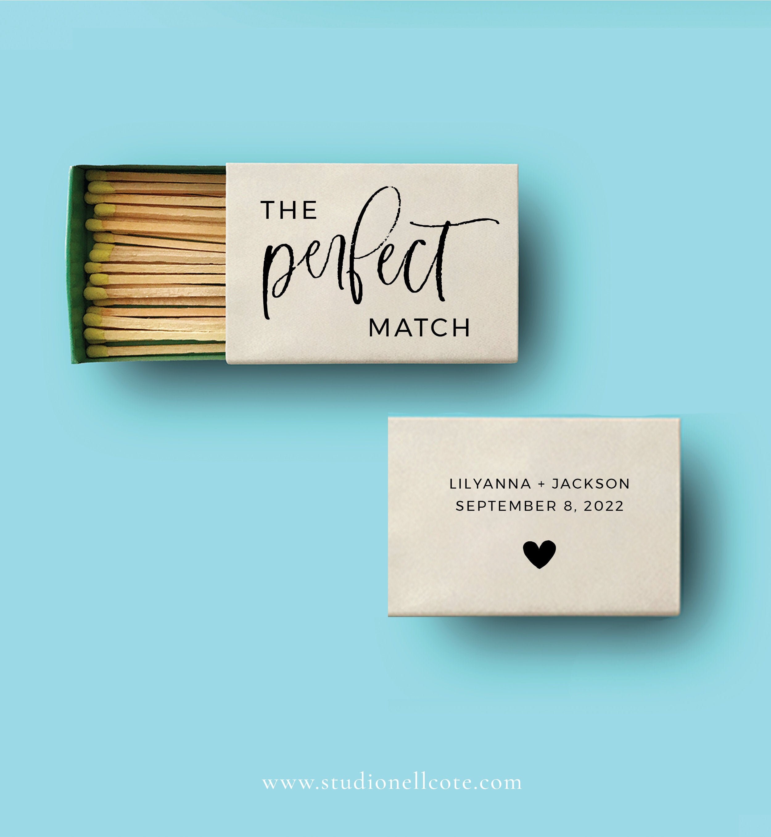 The Perfect Match Matchbox Template Matchbox Wedding Favor - Etsy Australia