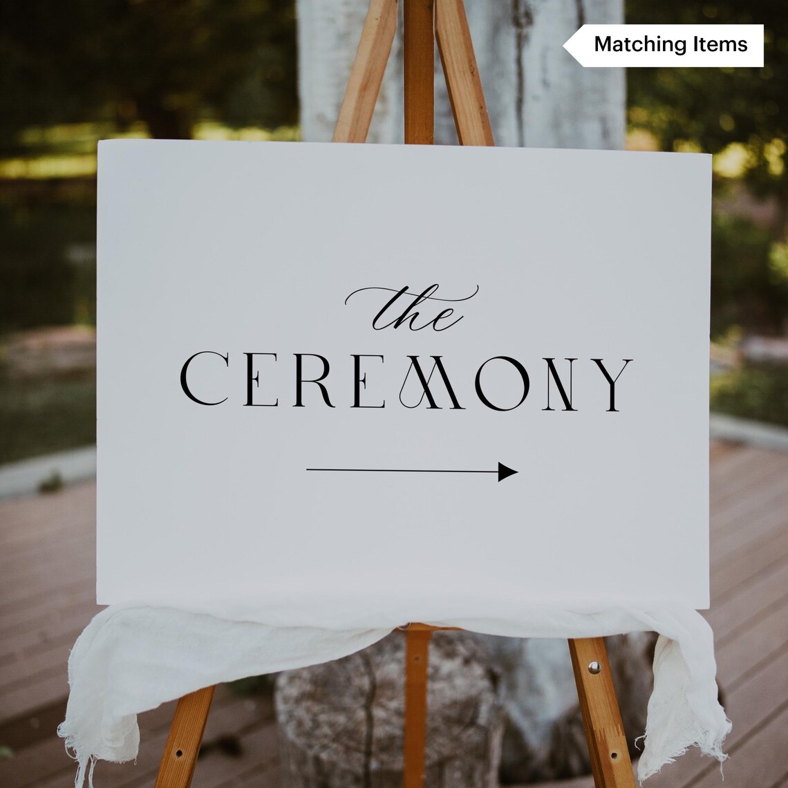 Reception This Way Sign, Wedding Reception Printable, Directions Sign ...