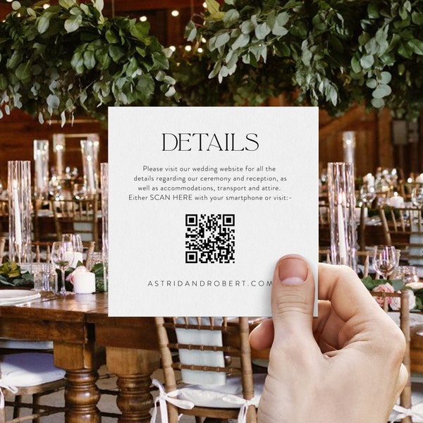 Square Qr Code Sign - Etsy
