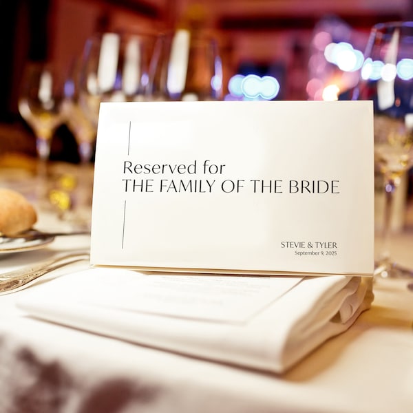 Reserved Sign - Etsy