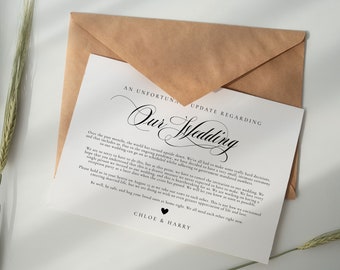 Wedding Uninvite - Etsy