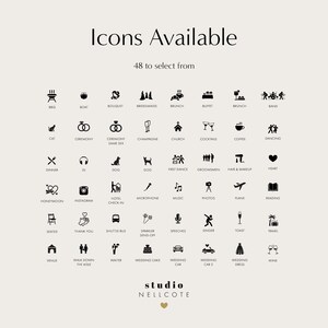 Infographic Wedding Program, Wedding Schedule, Wedding Icons, Order of ...