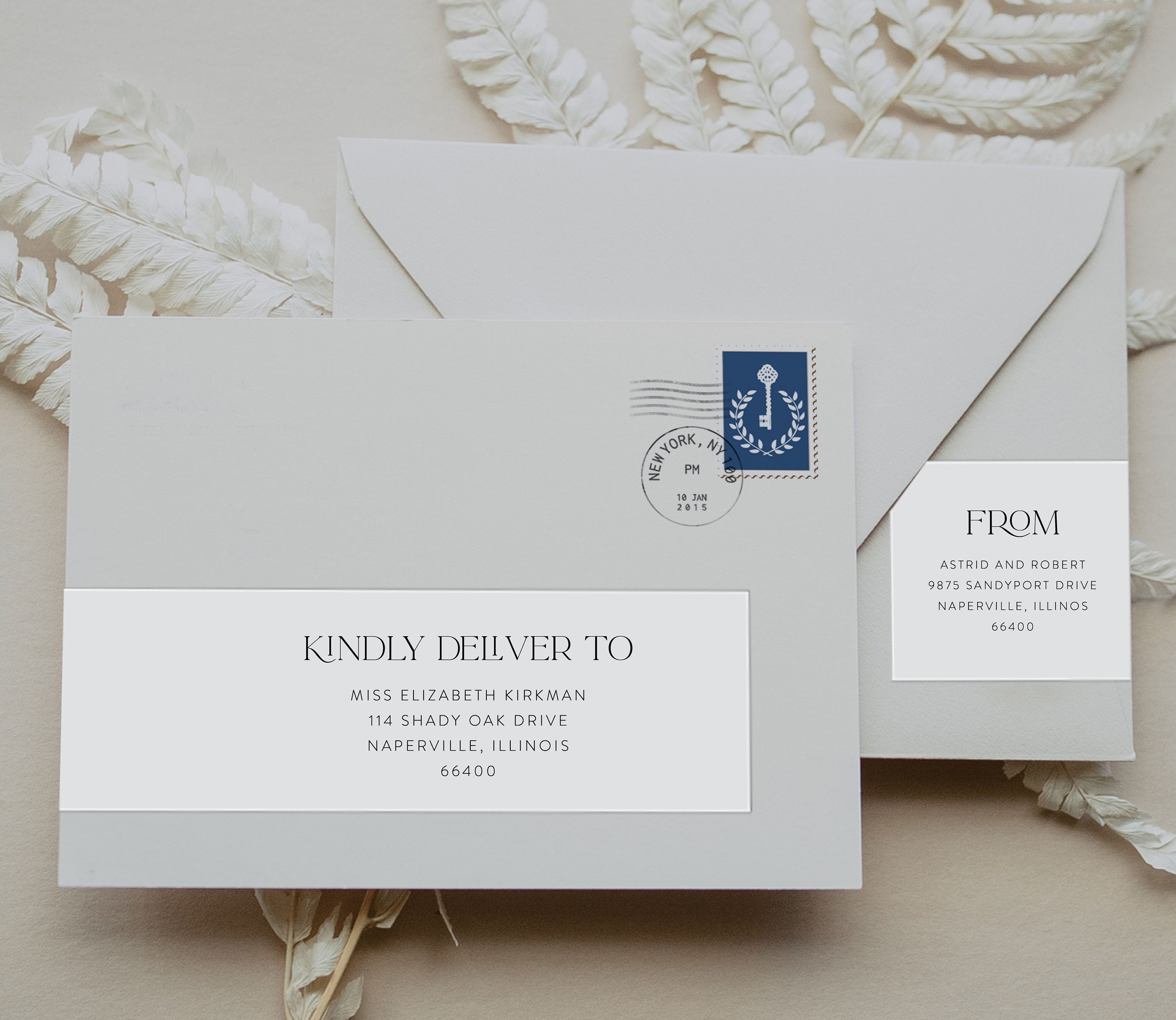 Minimalist Editable Address Labels SN099_WL Printable Address Labels ...