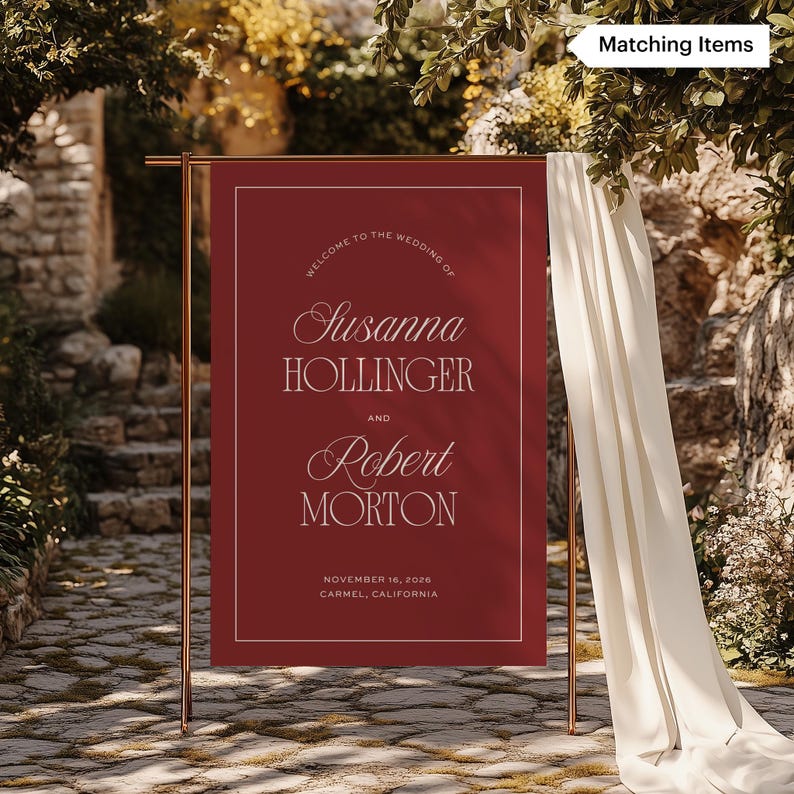 Old Money Wine Red Seating Chart Template, Table Number Seating, Table ...