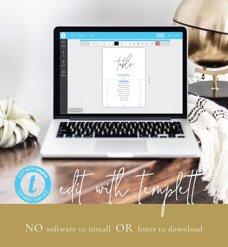 Minimalist Wine Label Seating Plan Wedding Table Label - Etsy