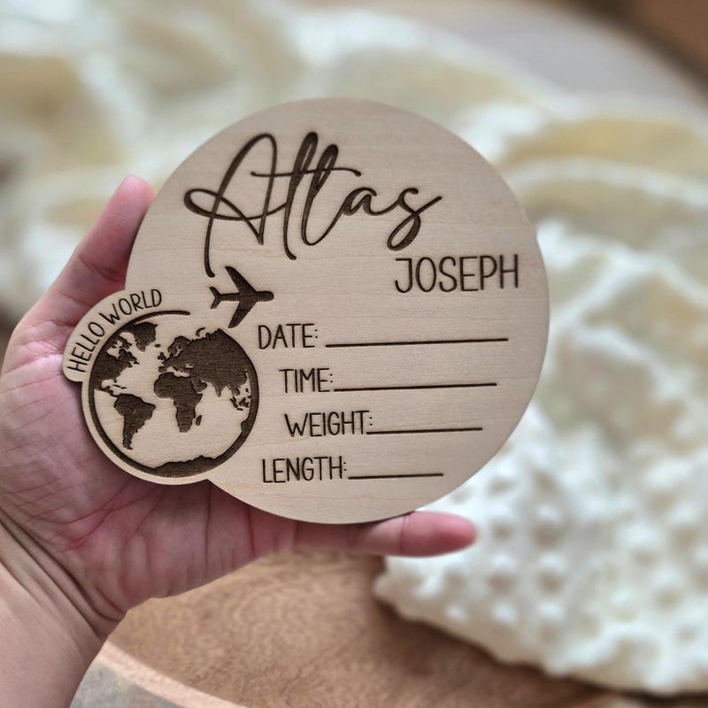 Birth Plates - Etsy