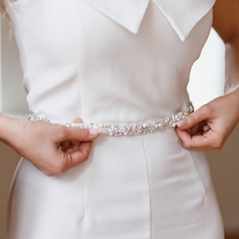 Crystal Bridal Belts - Etsy