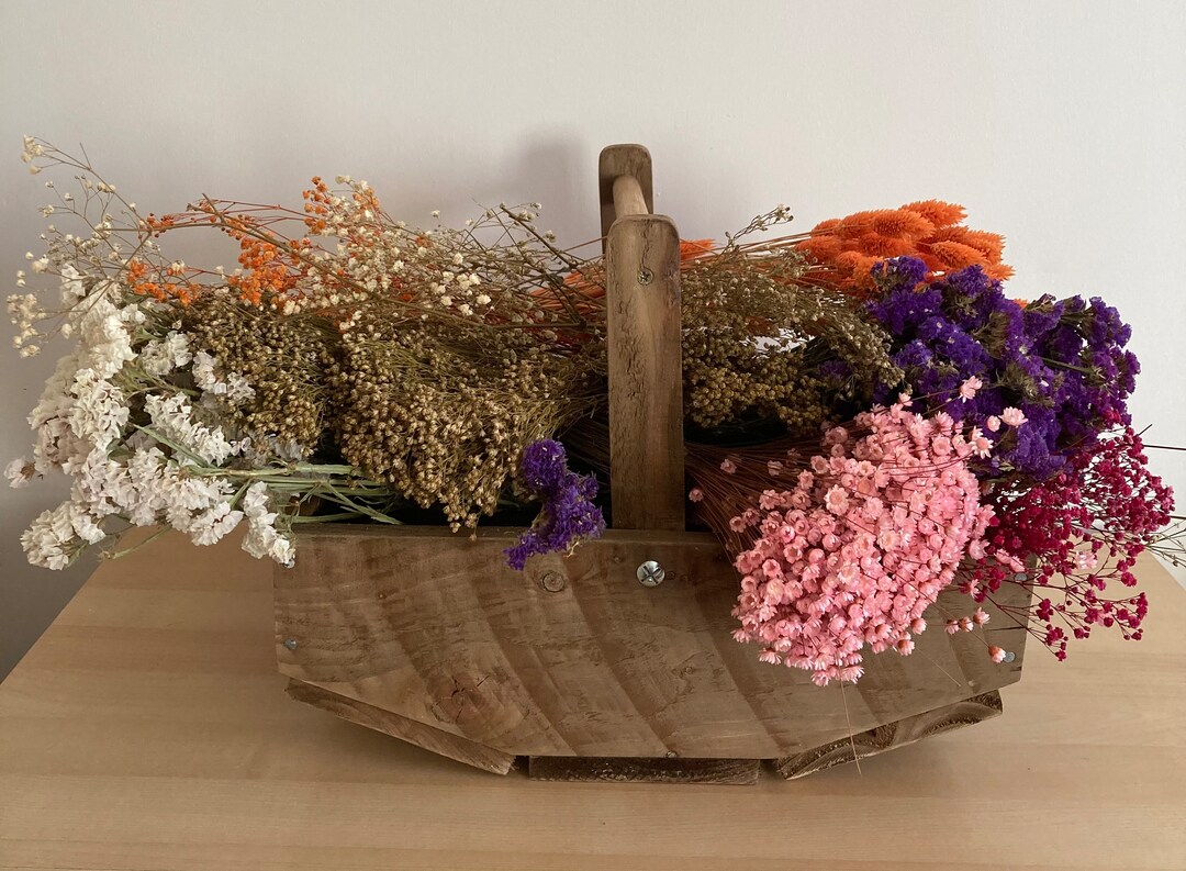 Wooden Flower Trug, Vegetable Trug, Ornamental Planter, Garden Trug ...