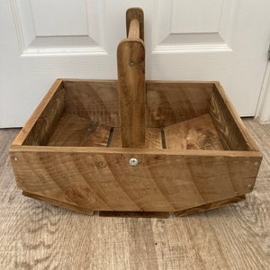 Wooden Flower Trug, Vegetable Trug, Ornamental Planter, Garden Trug ...