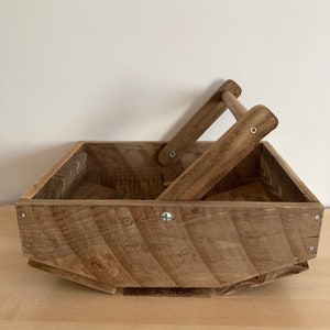 Wooden Flower Trug, Vegetable Trug, Ornamental Planter, Garden Trug ...