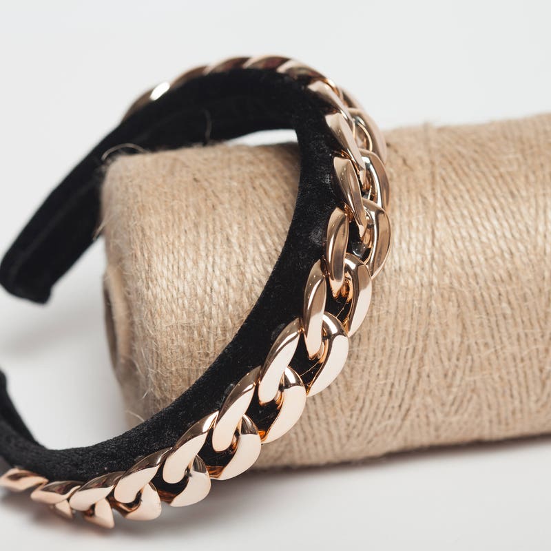 Chain Headband - Etsy