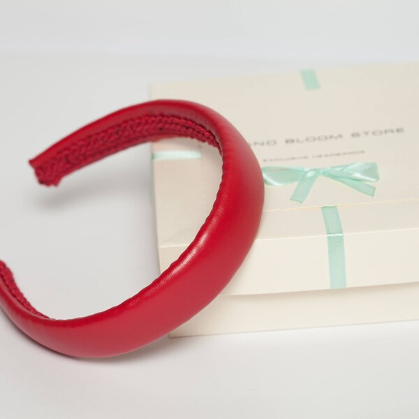 Red Headband - Etsy