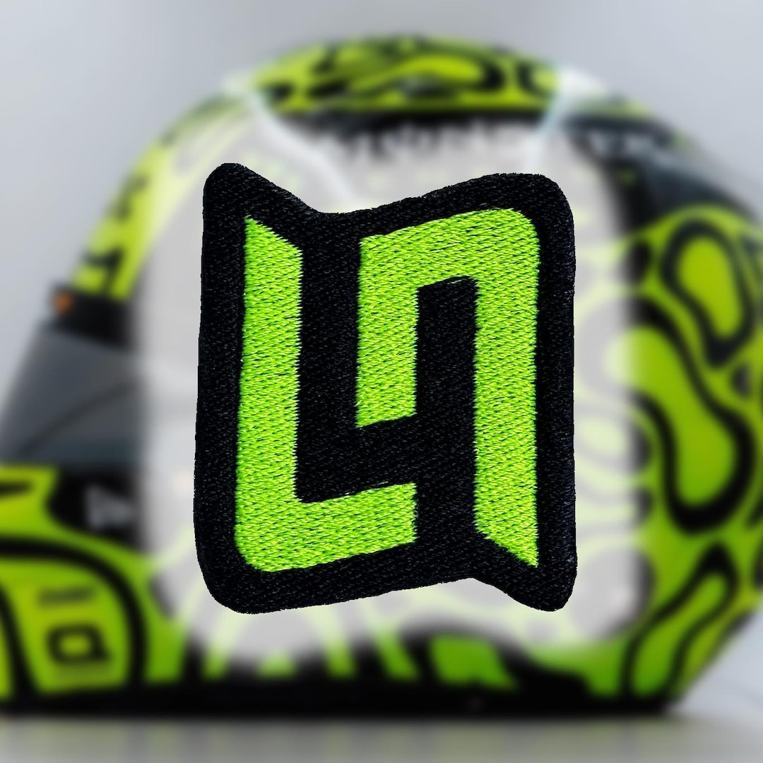 Lando Norris LN4 Neon Logo Iron-on Patch - Etsy
