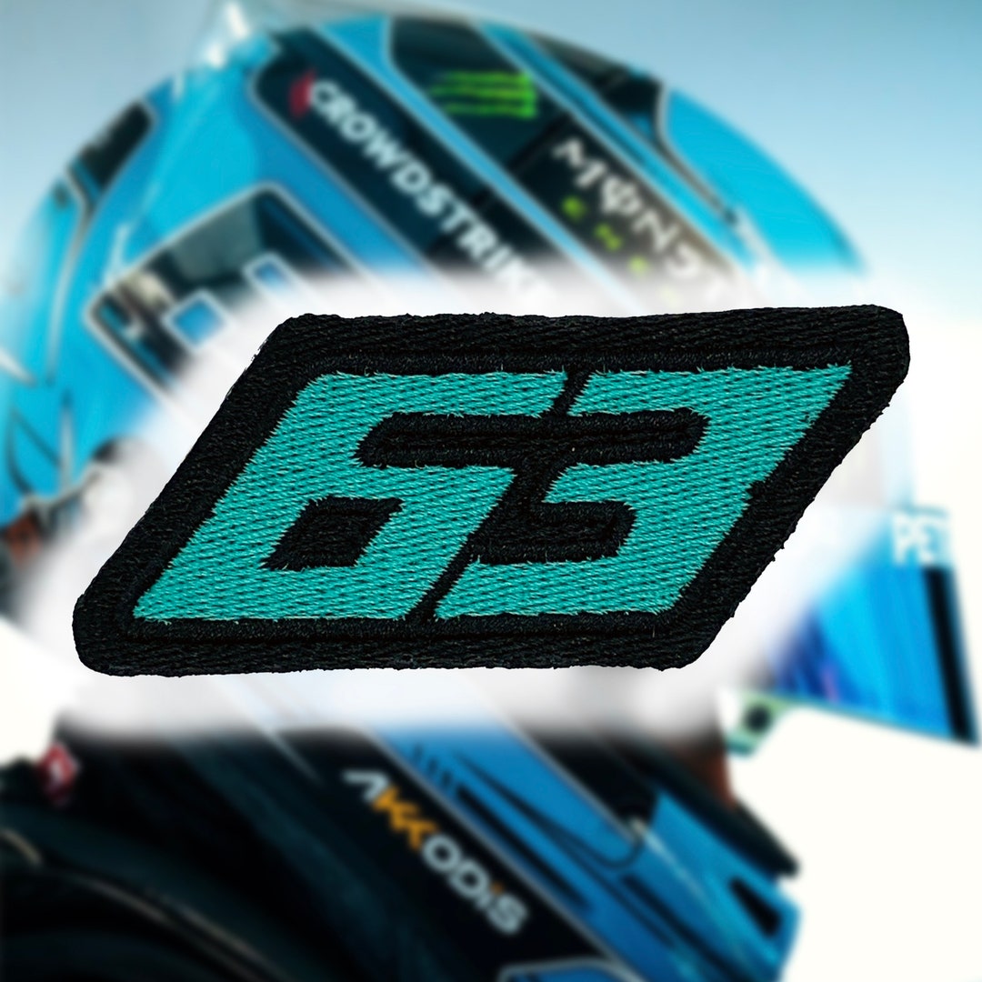 George Russell ‘63’ Mercedes Petronas Logo Iron-on Patch - Etsy