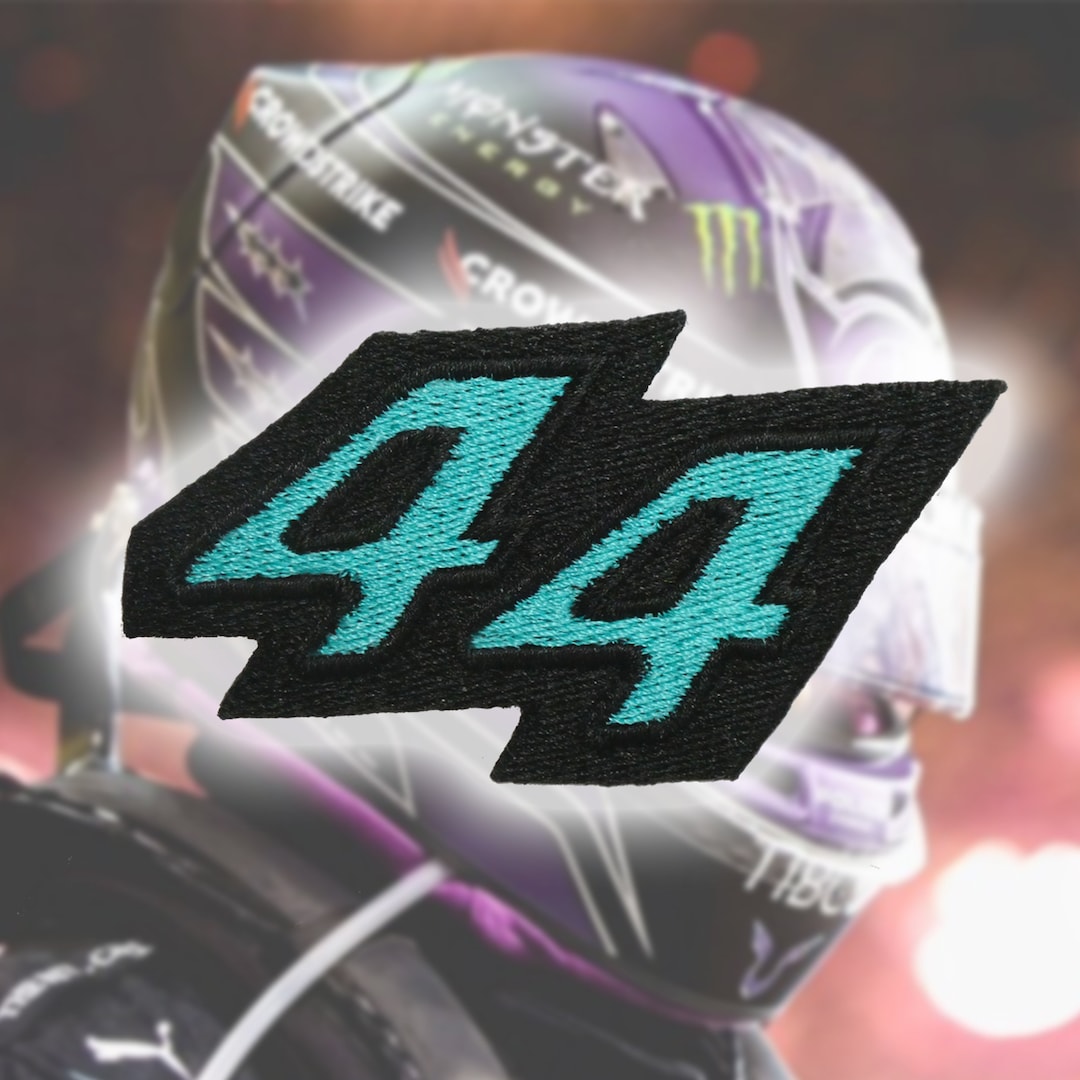 Lewis Hamilton ‘44’ Mercedes Petronas Logo Iron-on Patch - Etsy