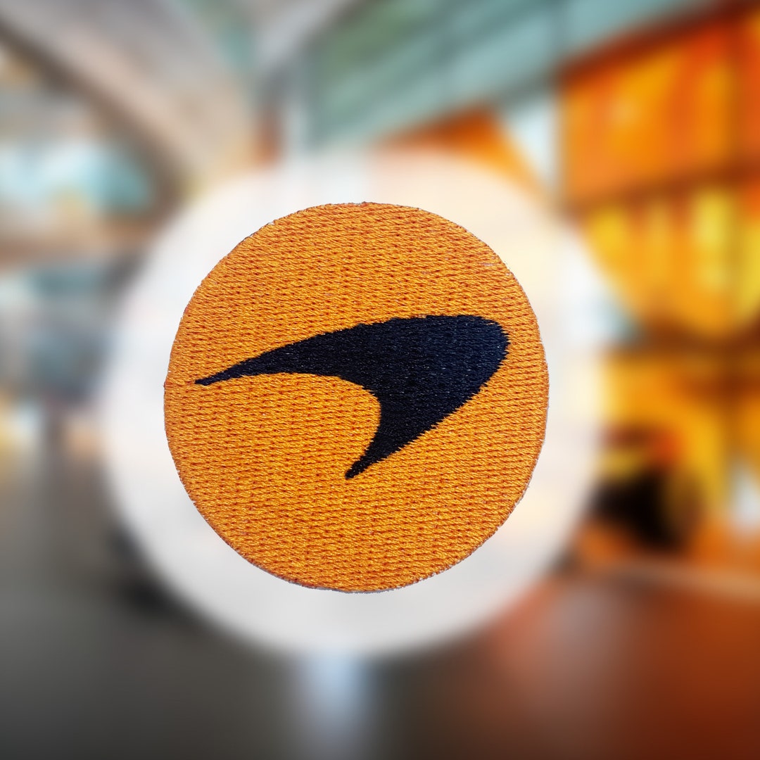Mclaren 'speedmark' Round Logo Iron-on Patch - Etsy