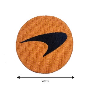 Mclaren 'speedmark' Round Logo Iron-on Patch - Etsy