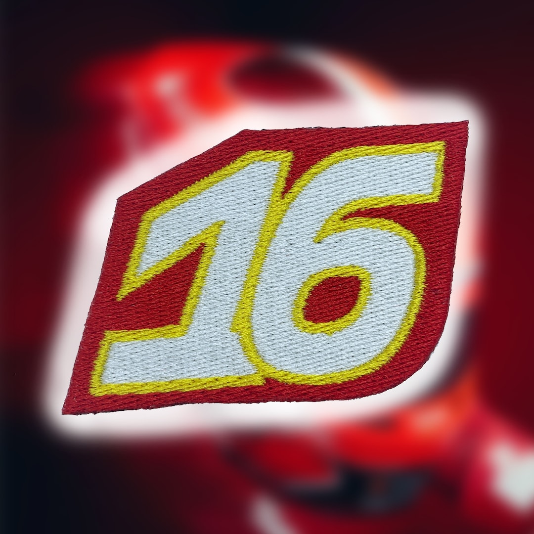 Charles Leclerc ‘16’ 2024 Scuderia Ferrari Logo Iron-on Patch - Etsy