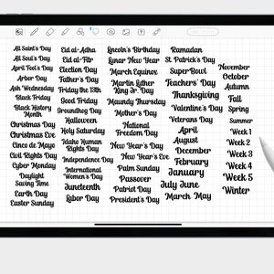 Essential Words and Phrases Digital Stickers, Sticker Book for ...