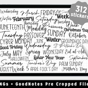 Essential Words and Phrases Digital Stickers, Sticker Book for ...