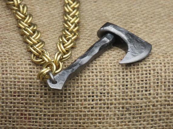 Axe Pendant Viking Axe Pendant Hatchet Scandinavian Axe - Etsy