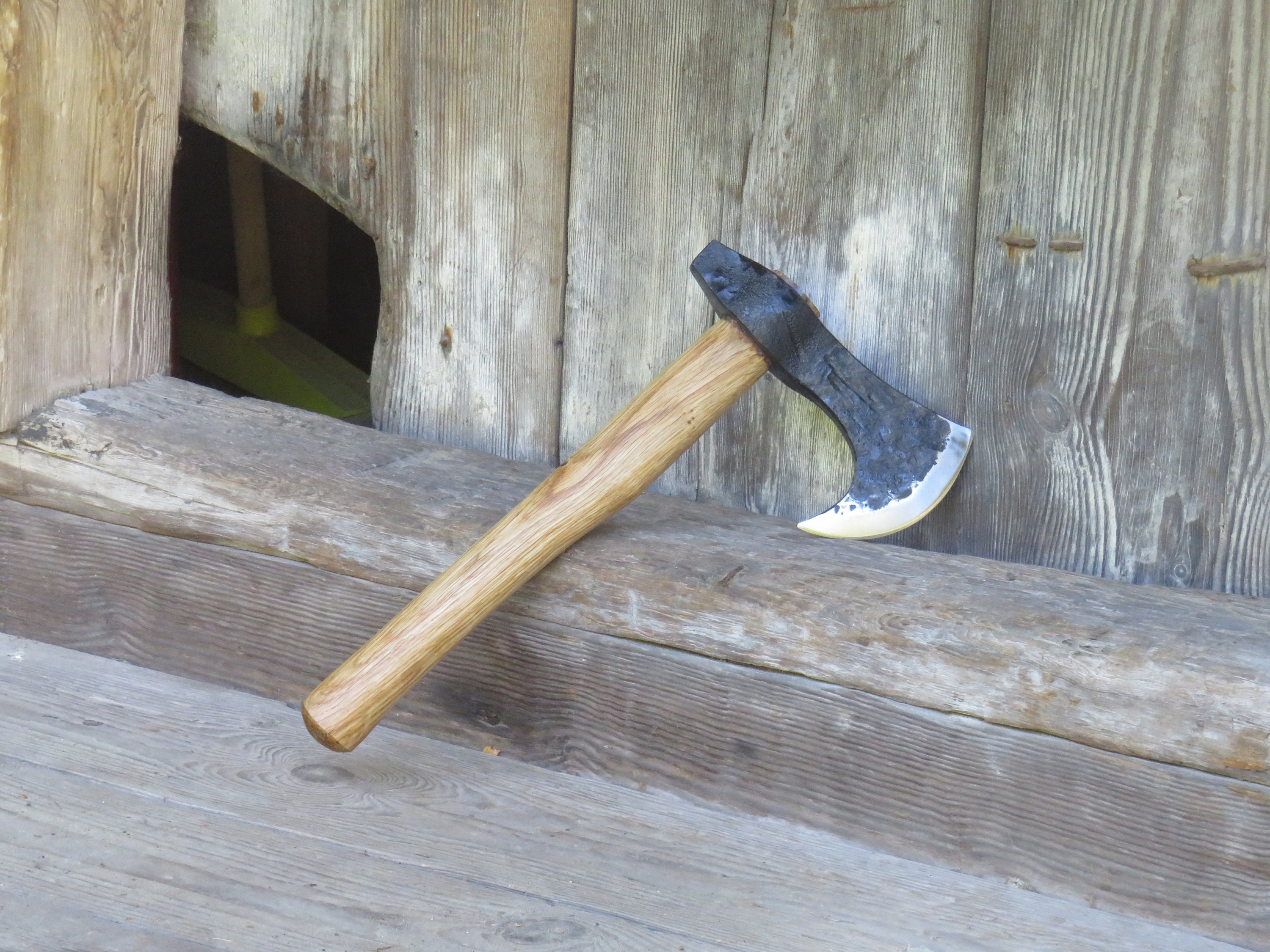 Hiking Axe , Vikings Bearded Axe, Pagan Axe , Hand Forged Viking Axe ...