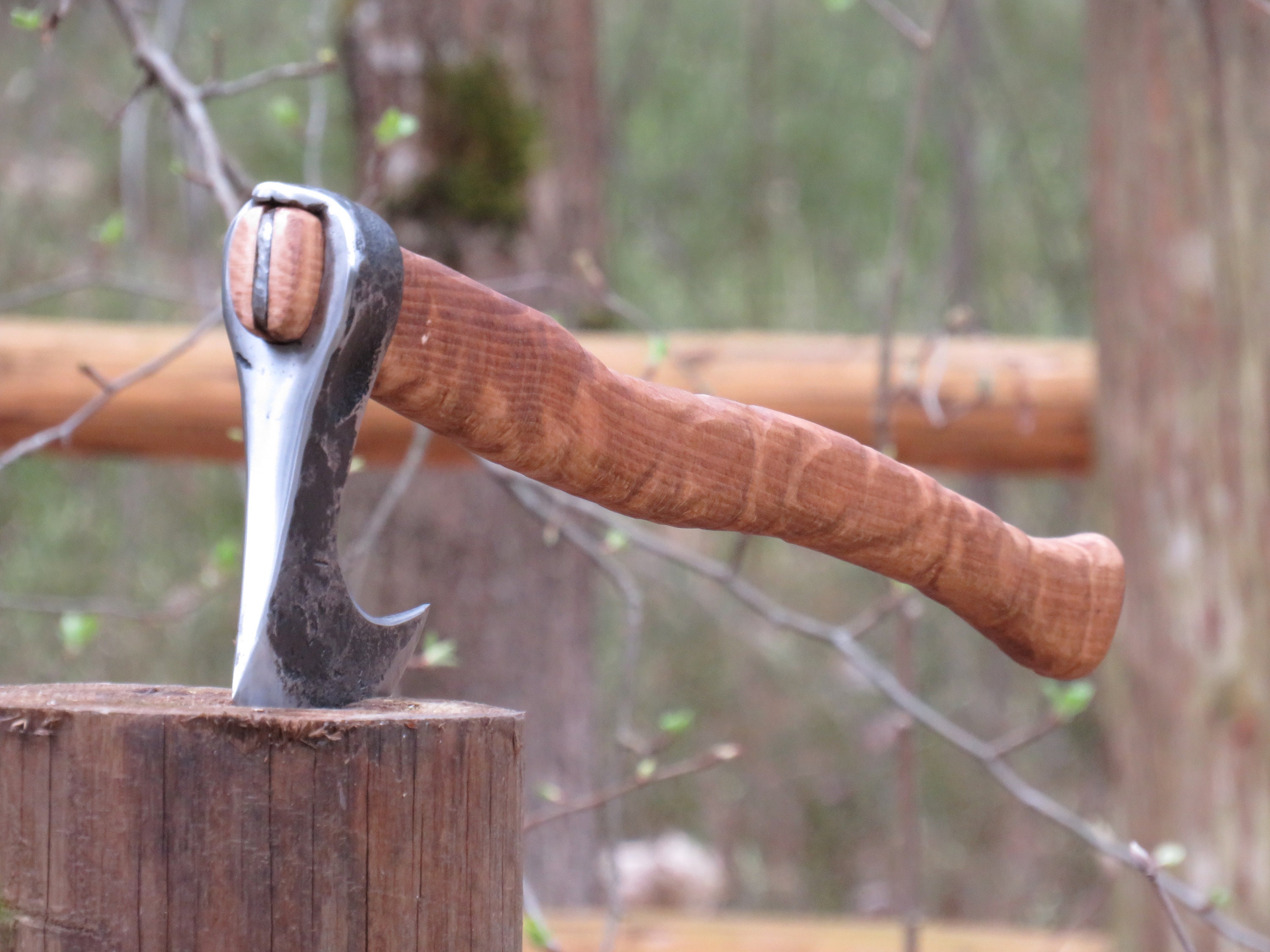 Viking Axe, Camping Axe , Norse Raid Weapon ,vikings , Rustic Pagan ...