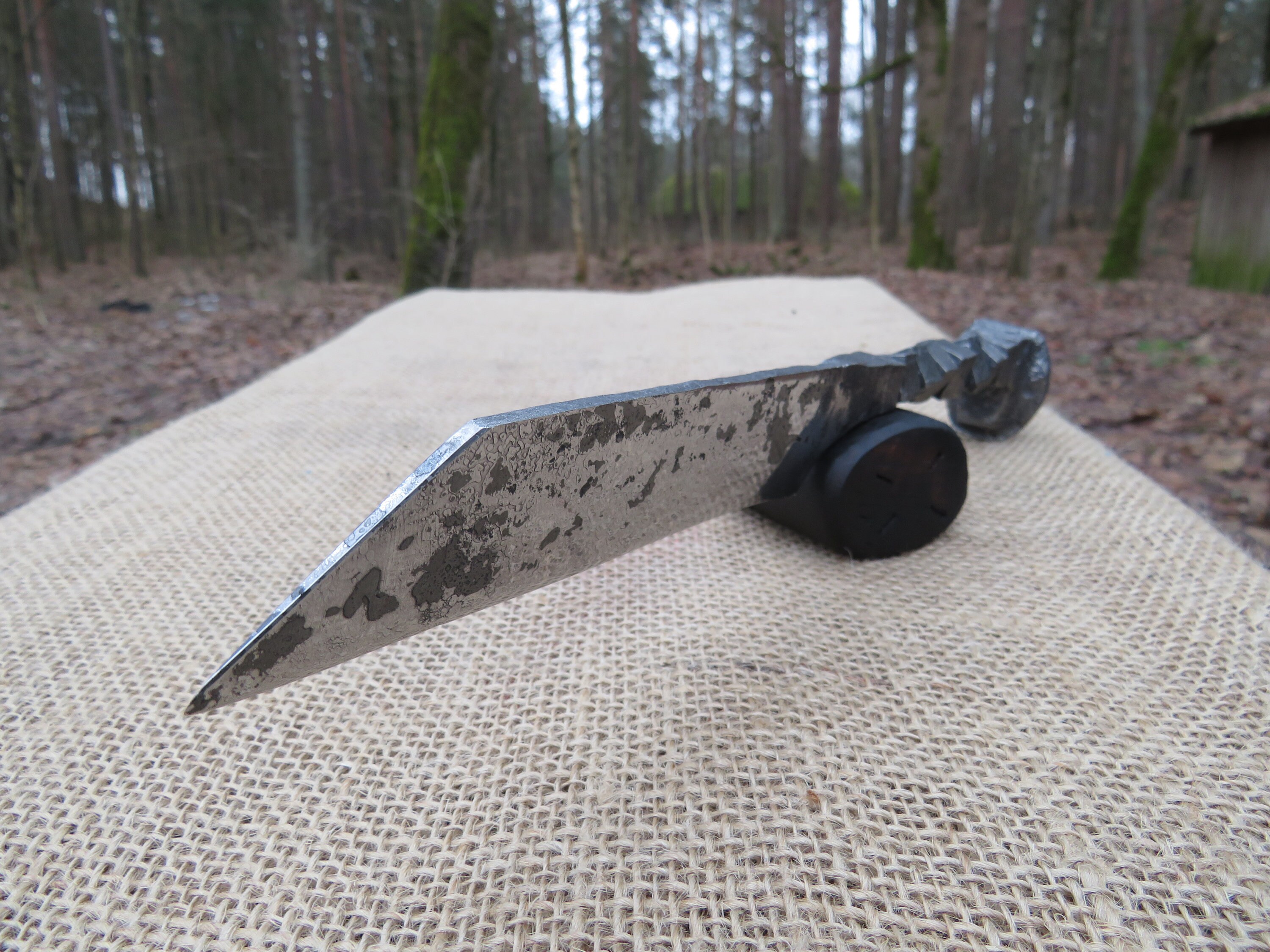 Viking Seax From Railroad Spike , Railroad Spike Art, Railroad Spike ...
