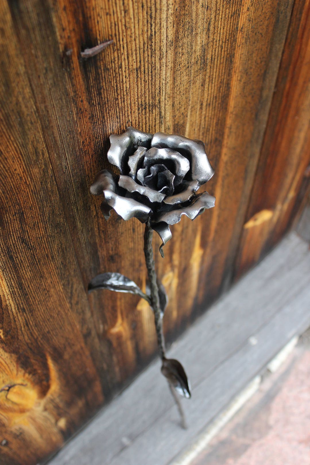 Steel Flower , Steel Rose , Iron Flower , Handcrafted Rose , Forever ...