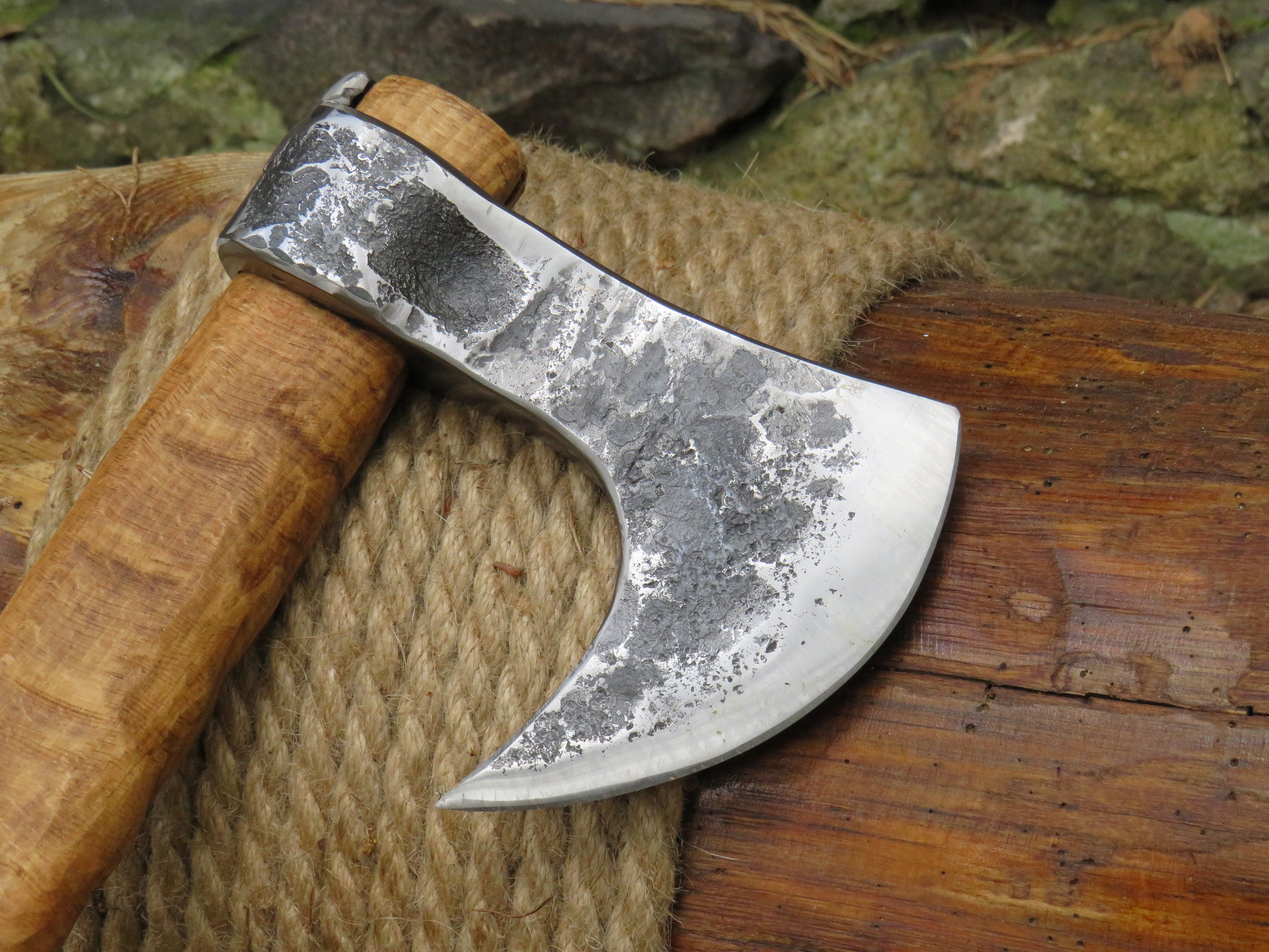 Viking Axe, Camping Axe , Norse Raid Weapon ,vikings , Rustic Pagan ...