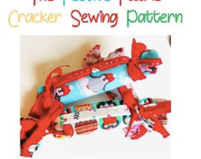 Sewing Pattern: How to Make a Reuseable Christmas Cracker - Etsy Canada