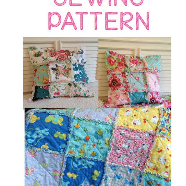 Rag Quilt Patterns - Etsy