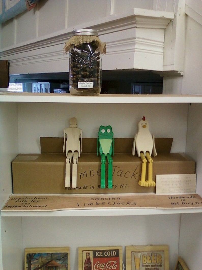 Limberjack Dancer (free CD), Jig Dolls, Dancing Dolls, Handmade Wooden ...