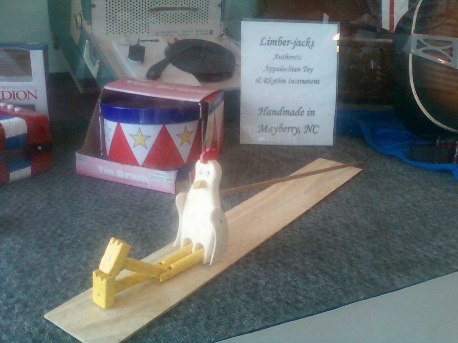 The "kickin Chicken" Limberjack Dancer, Free CD,- Appalachion Handmade ...