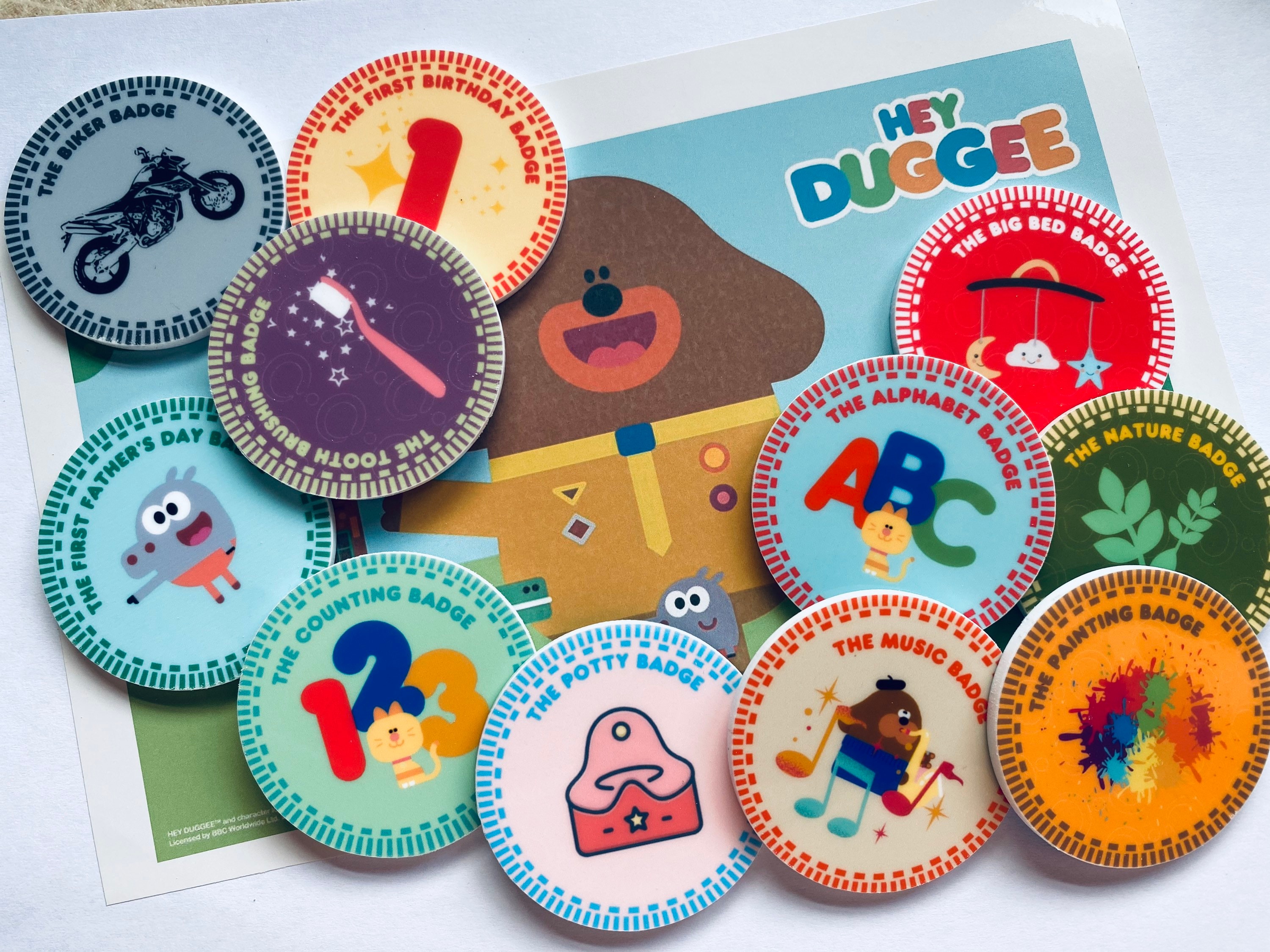 Hey Duggee Potty Badge
