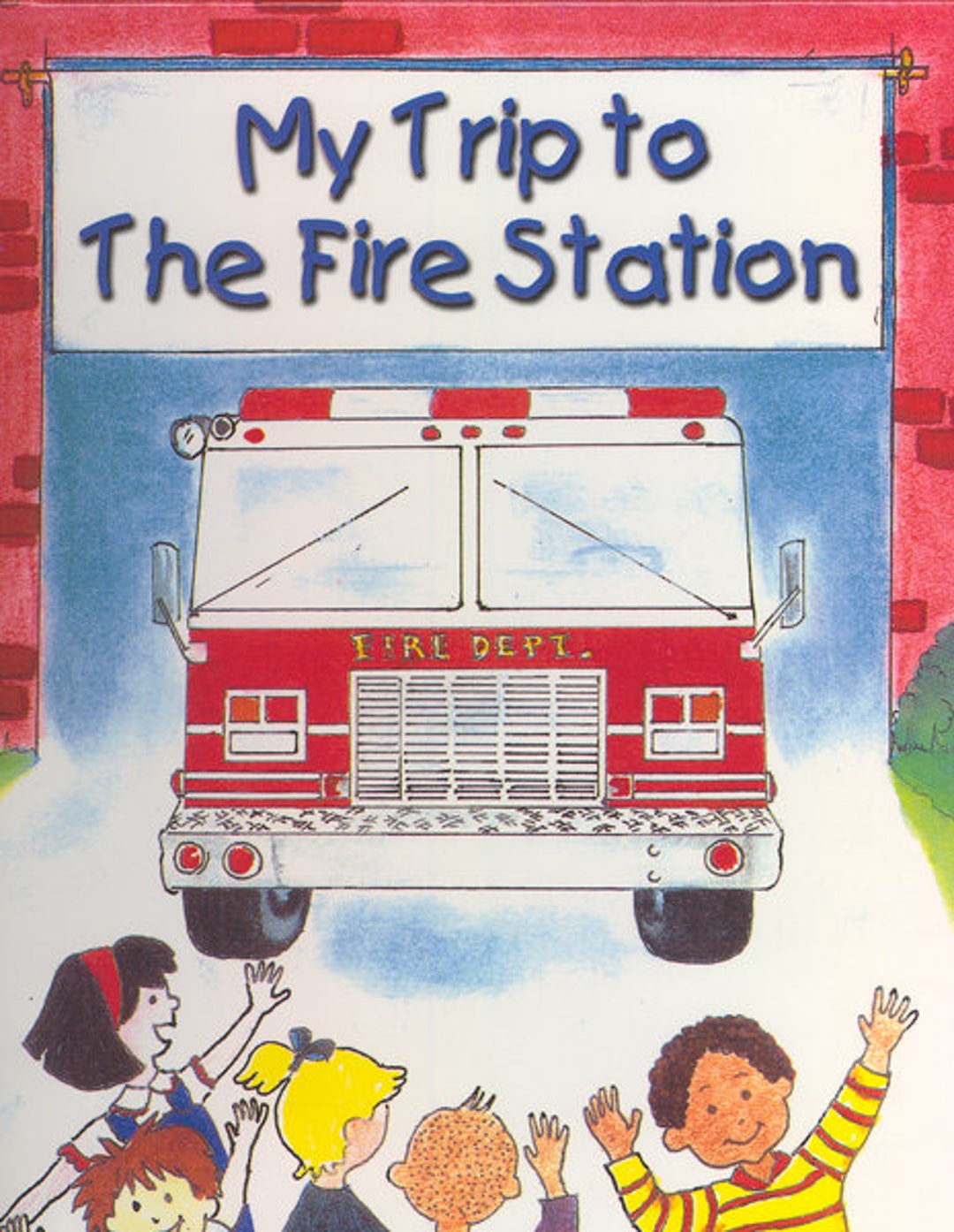 Personalized Children's Book - My Trip to the Firehouse - Etsy