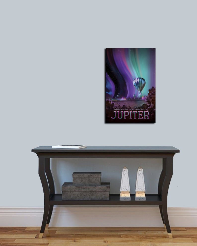 Visions of the Future: Jupiter Canvas Wall Art - Etsy