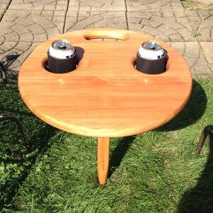 Outdoor Beer Table Folding/portable Beer/drink Holder - Etsy