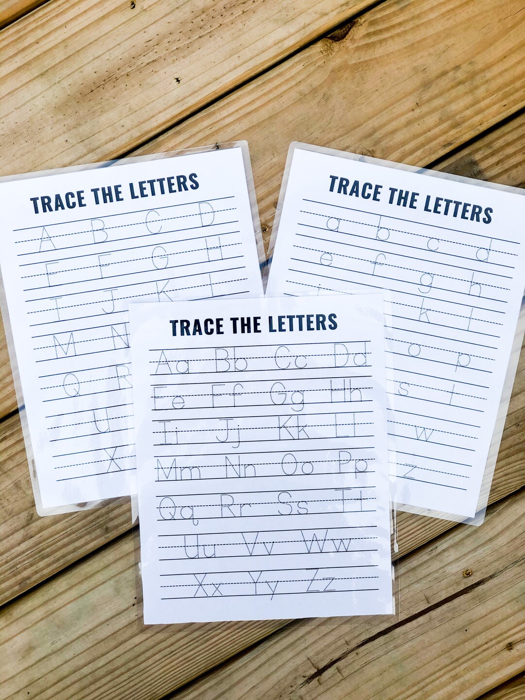 Alphabet Tracing Mat - Alphabet Practice - ABC Practice - ABC Trace ...