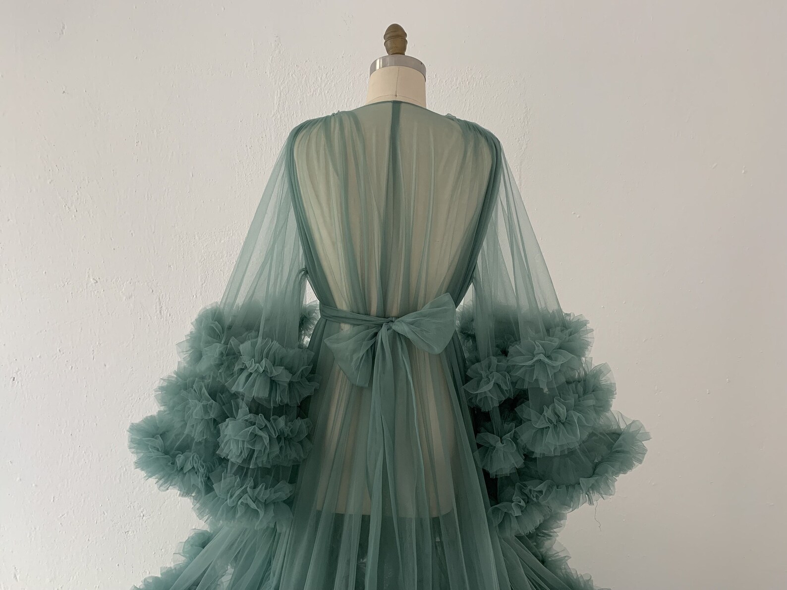 Free Size Tulle Maternity Robe for Photo Shoot/tulle Maternity - Etsy