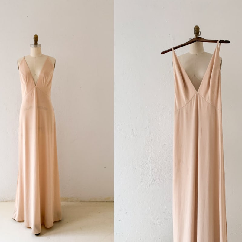 Nude Women Dresses Etsy