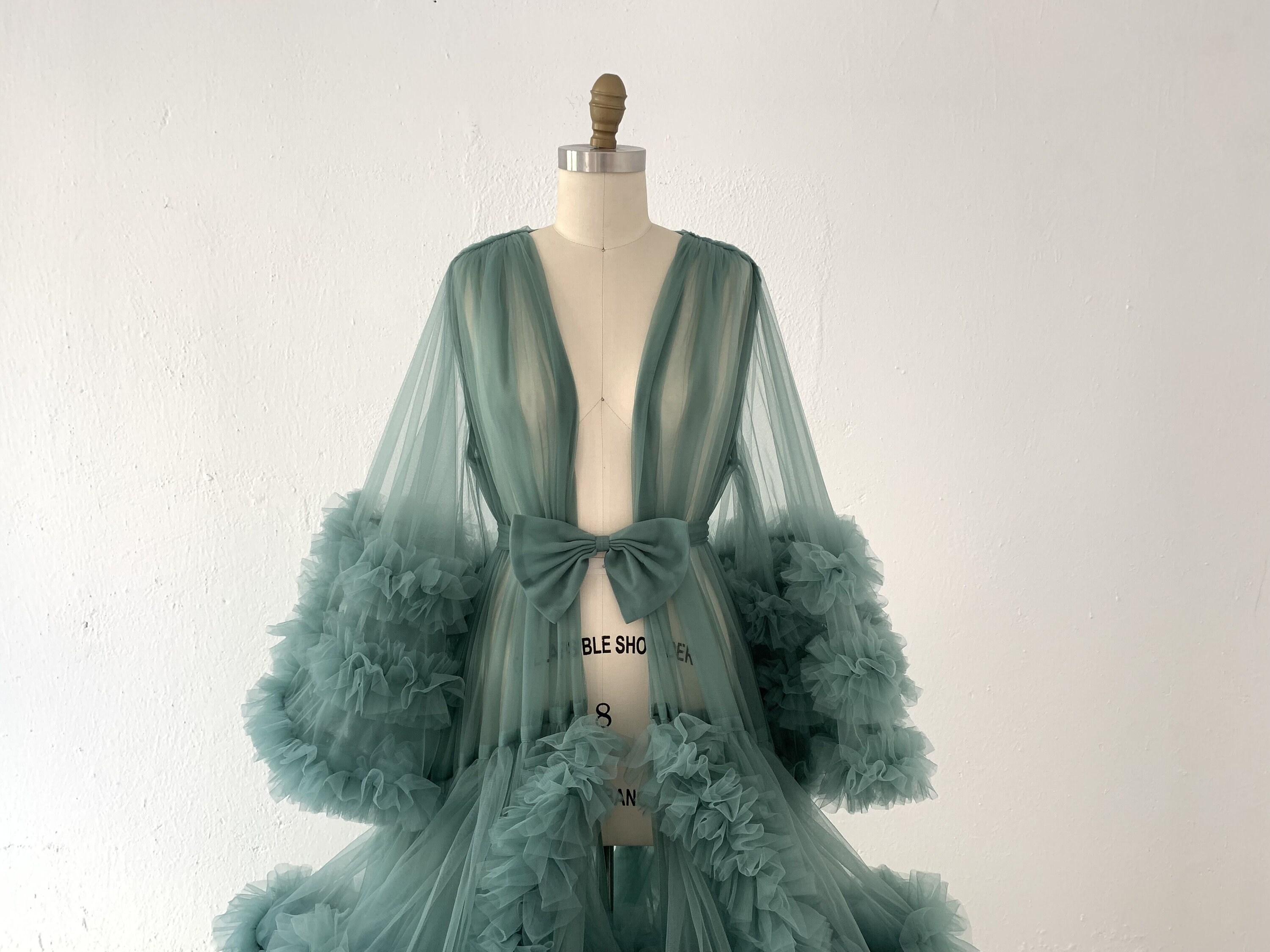 Free Size Tulle Maternity Robe for Photo Shoot/tulle Maternity - Etsy