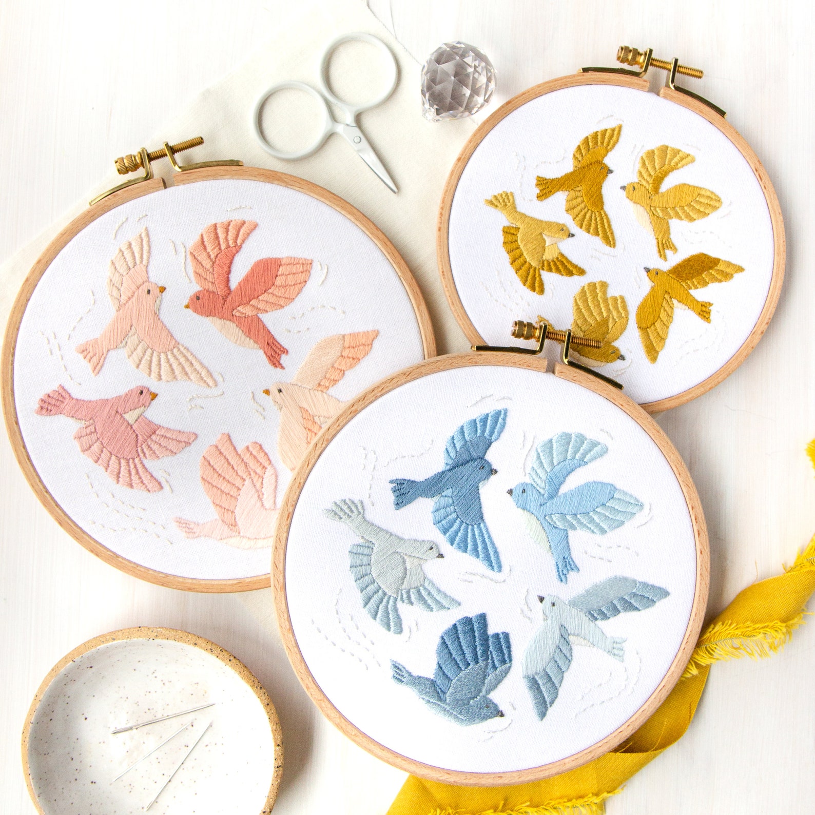 Meadowlark Digital Embroidery Pattern PDF. Instant Download DIY ...