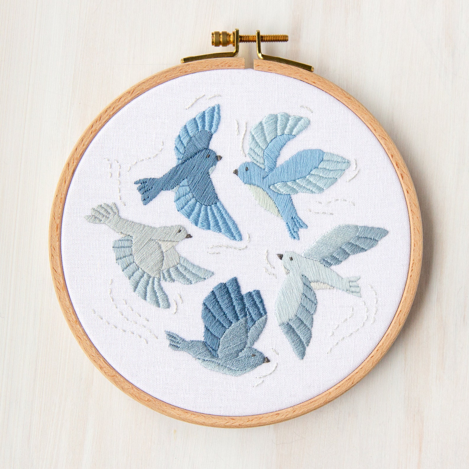 Meadowlark Digital Embroidery Pattern PDF. Instant Download DIY ...